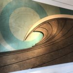 Wood Wave Carvings by Shaun Thomas | Wooden Wave Wall Art