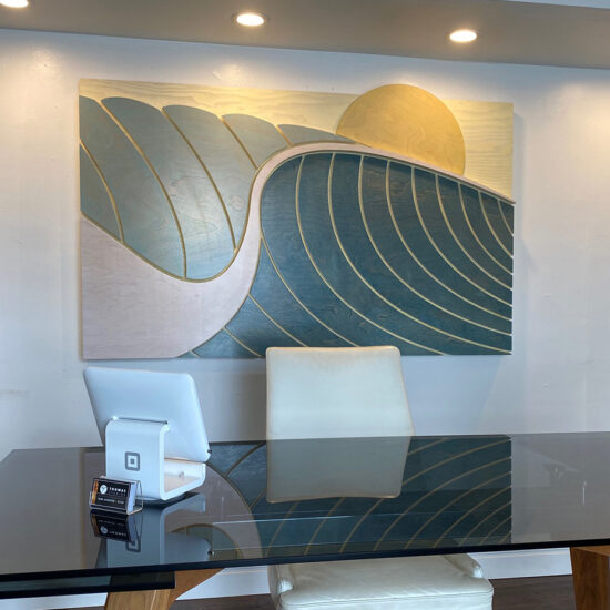 3D Ocean Wave Art | Wave Sculptures By Artist Shaun Thomas